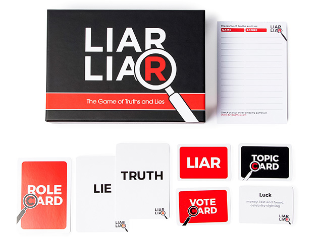 Liar Liar Party Card Game | StackSocial