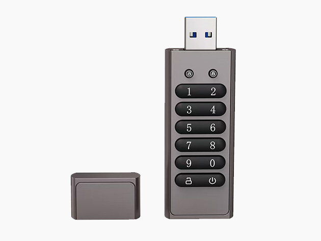 Encrypted Keypad USB 3.0 Flash Drive | StackSocial