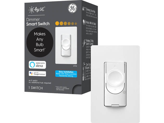 Cync by GE 93120079 3-Wire Smart Switch - Dimmer (1-Pack) | StackSocial