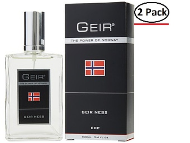 GEIR by Geir Ness EAU DE PARFUM SPRAY 3.4 OZ for MEN ---(Package Of 2 ...