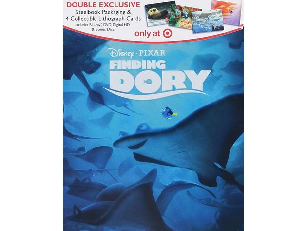 Finding Dory Double Exclusive Steelbook Packaging with 4 Collectible ...