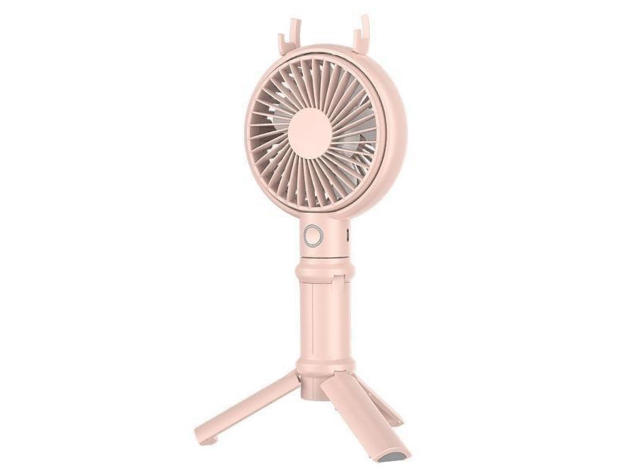 Portable Mini Desk Fan (Pink) | New Atlas