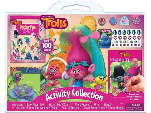 Trolls Activity Collection over 100 Fun Pieces | StackSocial