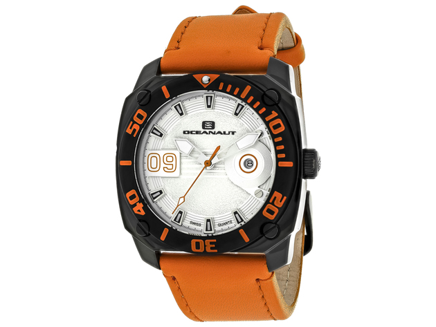 Oceanaut Men's Barletta Silver Dial Watch - OC1344 | StackSocial