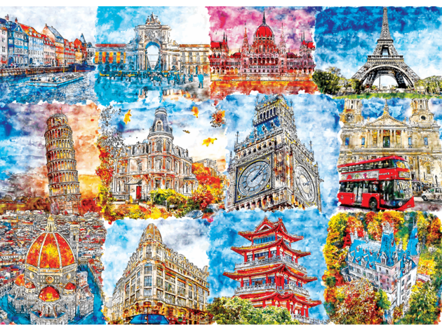 Colorful Wonders Jigsaw Puzzles 1000 Piece | StackSocial
