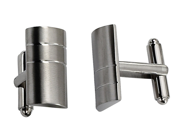Mens Chisel Titanium Cuff Links | StackSocial