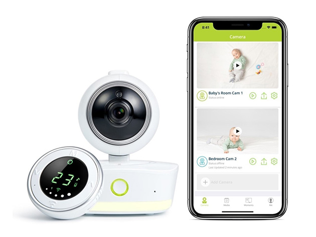 Bebcare iQ WiFi Dual-Mode HD Baby Monitor | Joyus