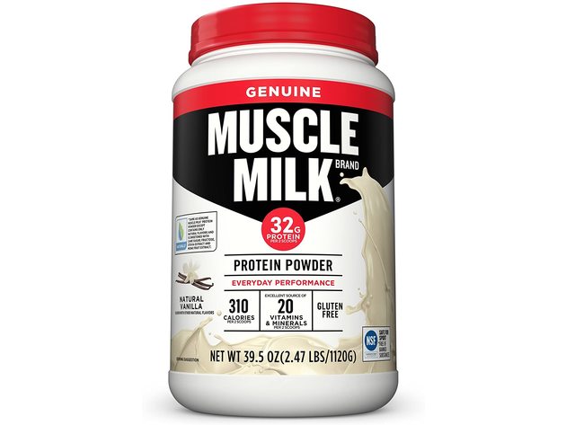 2-PACK Muscle Milk Genuine Protein Powder, Provides a More Sustained ...