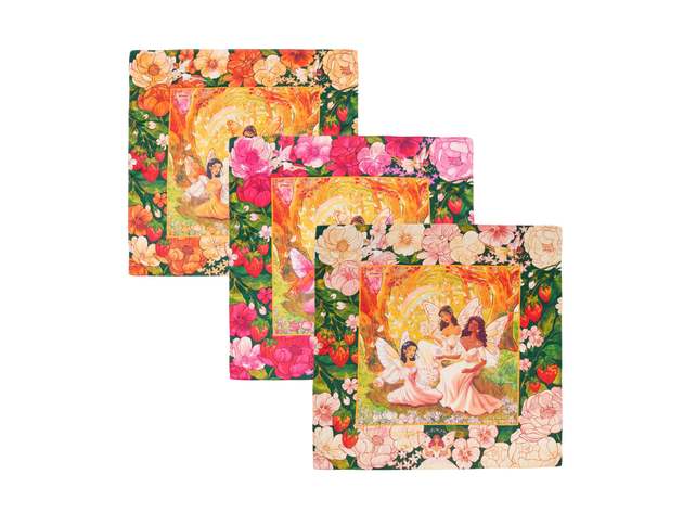 Tapestry Bundle | 3 Furoshiki Wraps on Recycled Polyester | StackSocial