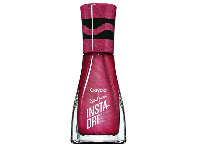 Sally Hansen Insta Dri Crayola Metallics On-Trend Nail Color, Big Dip O'ruby, .3 Ounce | Joyus