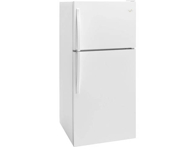 Whirlpool WRT318FZDW 18 Cu. Ft. White Top Freezer Refrigerator ...