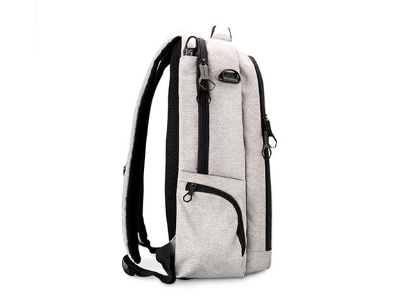 Lifepack Solar Powered and Anti-Theft Backpack (Grey) | StackSocial