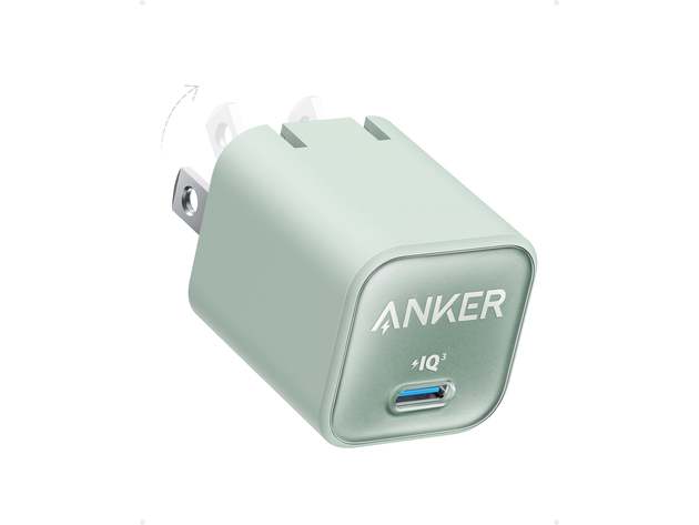 Anker 511 Charger (Nano 3, 30W) Natural Green | Android Authority