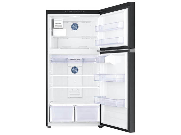 Samsung RT21M6215SG 21.1 Cu. Ft. Black Stainless Top Freezer ...