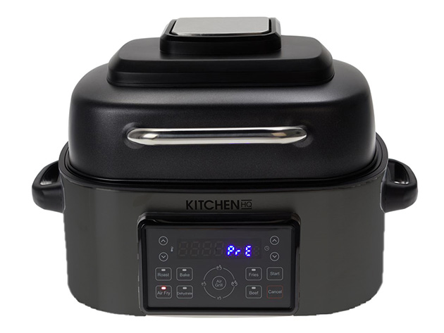 Kitchen HQ 6.5QT 7-in-1 Air Fryer Grill with Accessories (Open Box ...