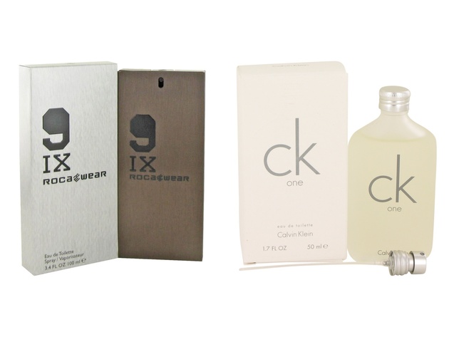 Gift set 9IX Rocawear by Jay-Z EDT Spray 3.4 oz And CK ONE EDT Pour ...