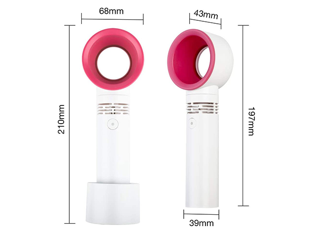 VYSN Portable Bladeless Fan (White) | TMZ