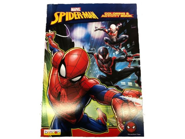 Coloring Book - Spiderman - 128p Jumbo Coloring and Activity Book ...