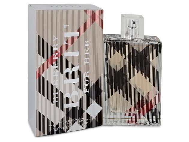 Burberry Brit by Burberry Eau De Parfum Spray 3.4 oz for Women (Package ...