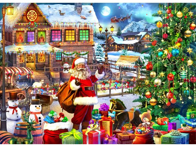Christmas Eve Jigsaw Puzzles 1000 Piece | StackSocial