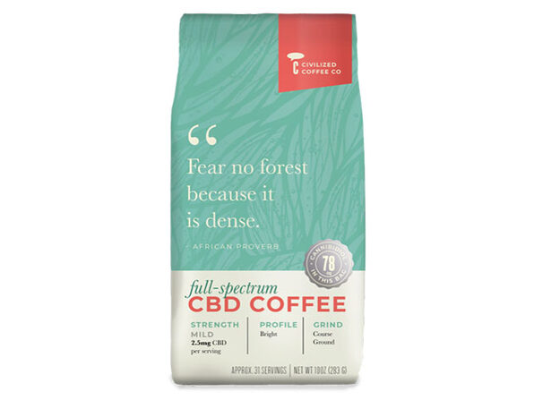 Full-Spectrum CBD Coffee 78mg Silver | StackSocial