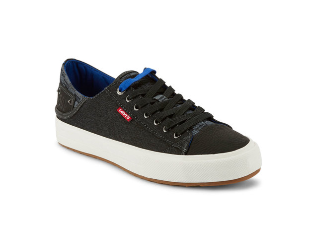 Levi's Mens Neil Lo Monogram Casual Fashion Sneaker Shoe - 8.5 M Black ...
