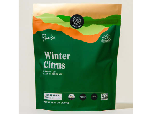 Winter Citrus Minis Bag by Raaka Chocolate | theChive University