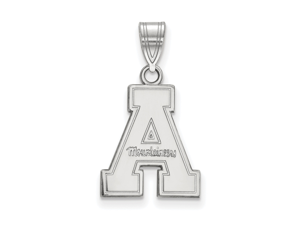 Sterling Silver Appalachian State Medium 'A' Pendant | StackSocial