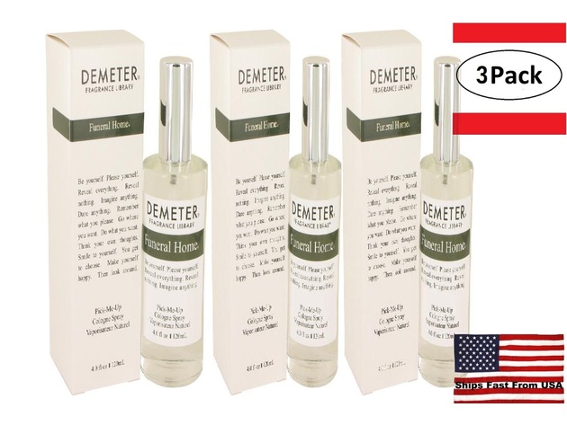 3 Pack Demeter Funeral Home by Demeter Cologne Spray 4 oz for Women | Joyus