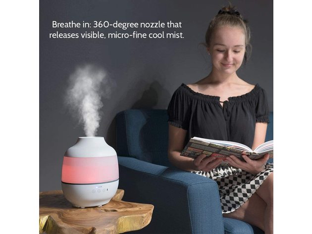 Homedics Total Comfort 360 Degree Nozzle Ultrasonic Micro-Fine Cool ...