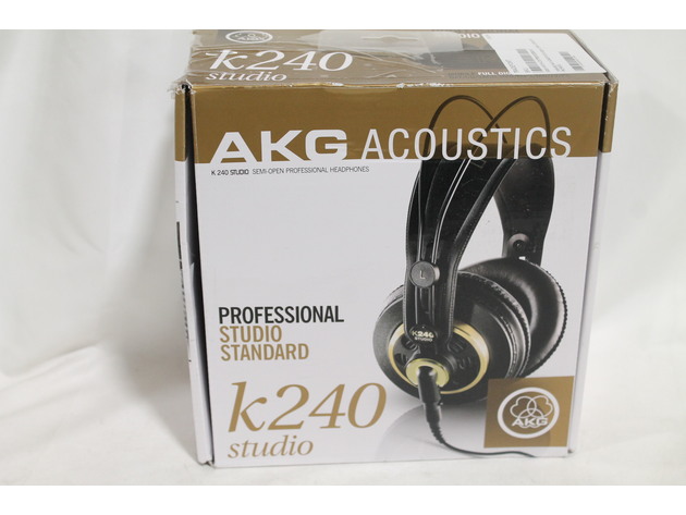 AKG K240 Studio Semi Open Over Ear Professional Studio Stereo ...