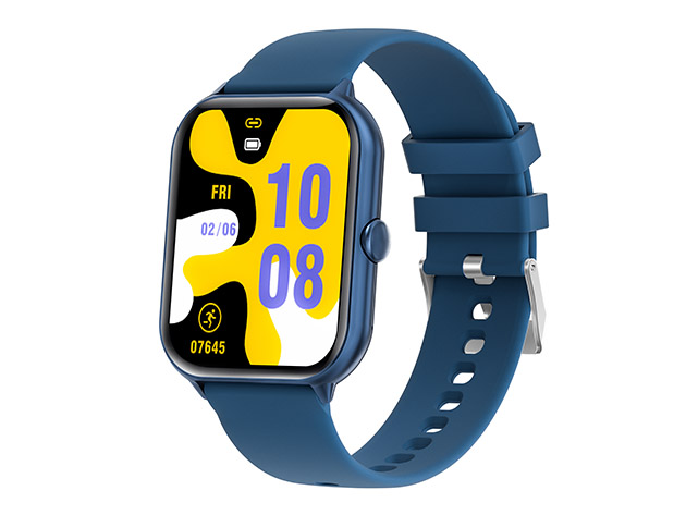 CMax Lite Bluetooth Smartwatch (Blue) | StackSocial