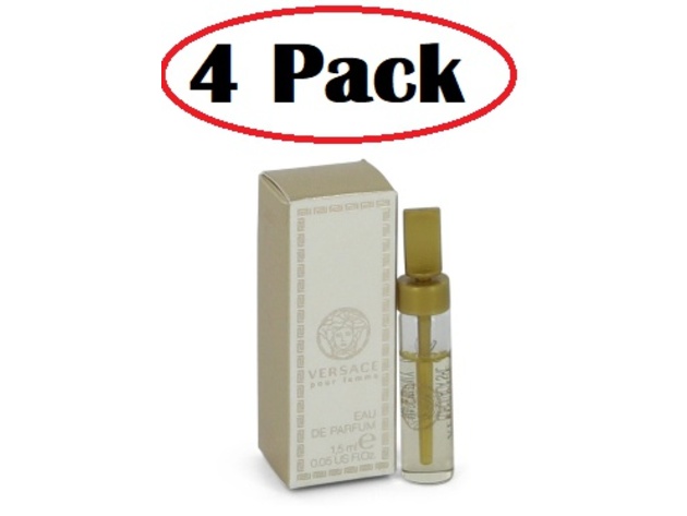 4 Pack of Versace Signature by Versace Vial (sample) .06 oz | StackSocial