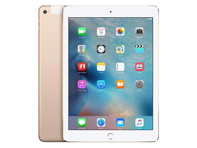 Apple iPad Air 2 (2014) 64GB WiFi & 4G Unlocked Gold (Refurbished ...