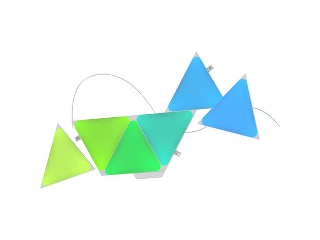 nanoleaf NL477003TW7P Triangles Smarter Kit (7 panels) - Multicolor ...
