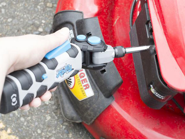 Flip Out Rechargeable Screwdriver & Bit Set | Cracked