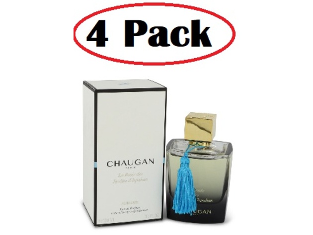 4 Pack of Chaugan Sublime by Chaugan Eau De Parfum Spray (Unisex) 3.4 ...
