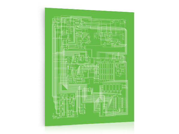 Apple II Schematic Print (International) | StackSocial