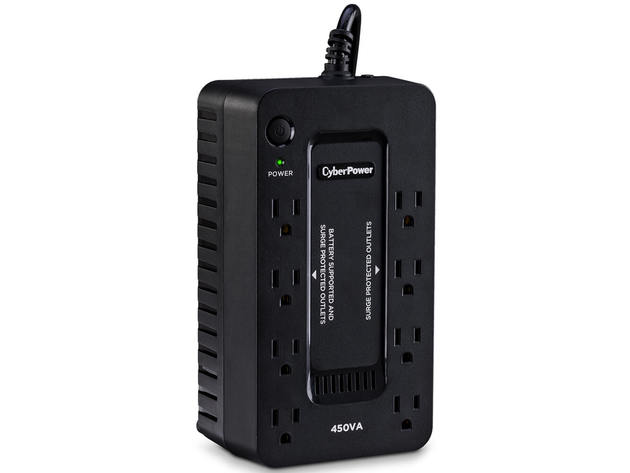 CyberPower SE450G1 UPS PC Battery Backup | StackSocial