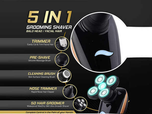 5-in-1 Grooming Shaver | StackSocial