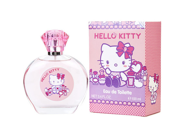 HELLO KITTY by Sanrio Co. EDT SPRAY 3.3 OZ for WOMEN ---(Package Of 4 ...