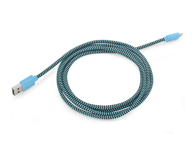 10-Ft Cloth MFi-Certified Lightning Cable | StackSocial