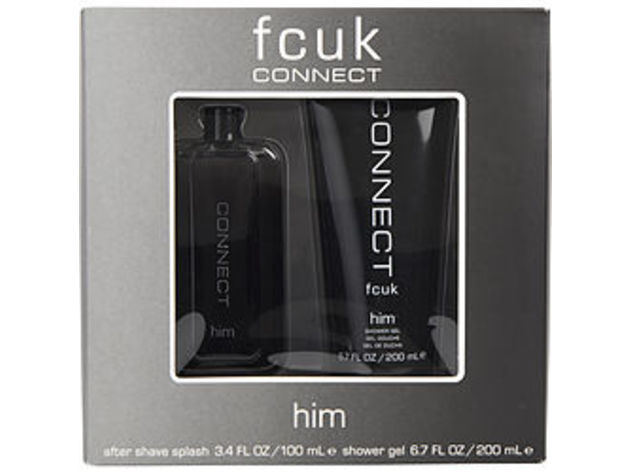 FCUK CONNECT by French Connection AFTERSHAVE 3.4 OZ & SHOWER GEL 6.7 OZ ...