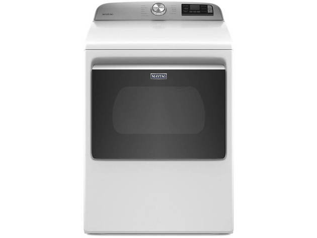 Maytag MED6230HW 7.4 Cu. Ft. White Top Load Smart Dryer | StackSocial