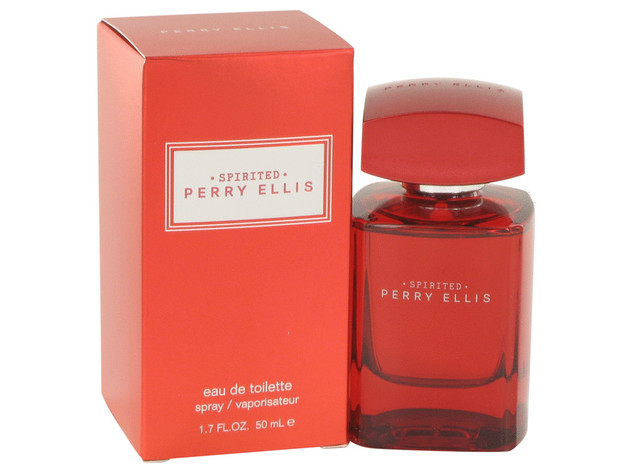 Perry Ellis Spirited by Perry Ellis Eau De Toilette Spray 1.7 oz for ...