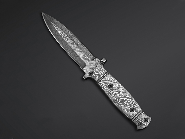 Boot Dagger Full Damascus | StackSocial