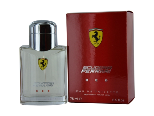 FERRARI SCUDERIA RED by Ferrari EDT SPRAY 2.5 OZ for MEN ---(Package Of ...