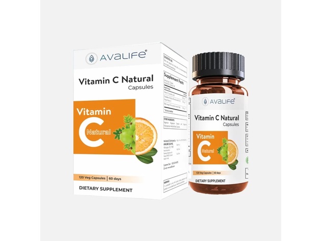 Avalife Vitamin C Natural with Amla Capsules, Dietary Supplement for ...