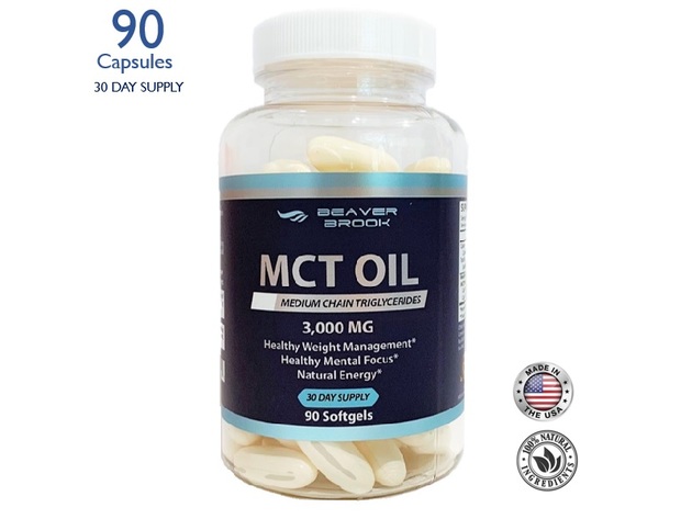 Beaver Brook MCT Oil Dietary Supplement - 60 | StackSocial