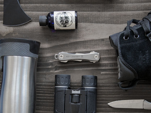 KeySmart™ Rugged Compact Key Holder (Titanium) | Entrepreneur